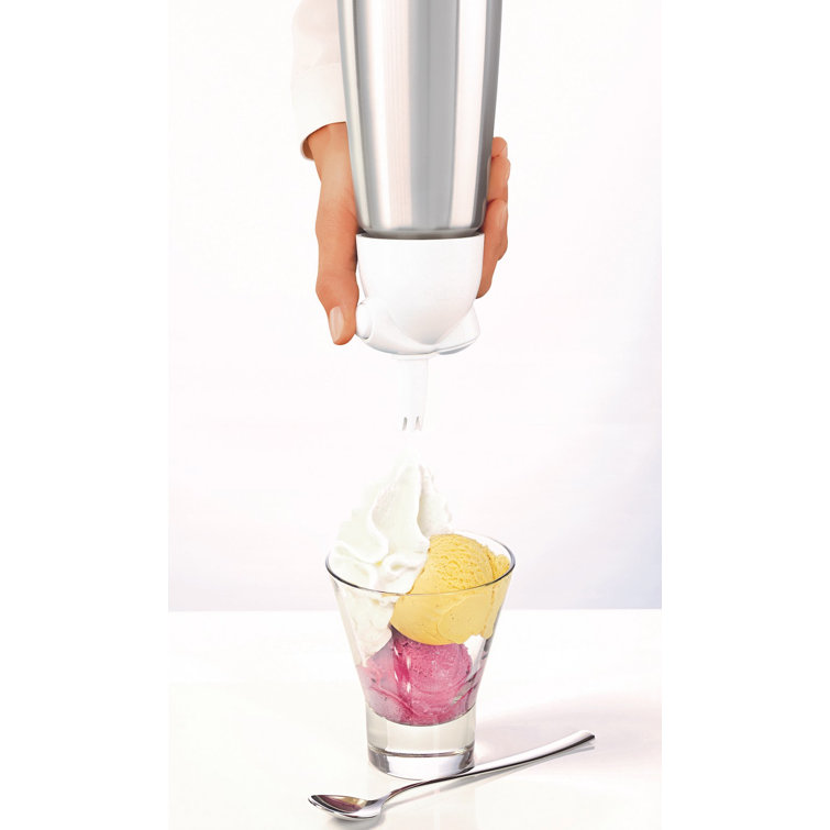Isi North America Easy Whip Plus Mini Cream Whipper, 1/2 Pint ...