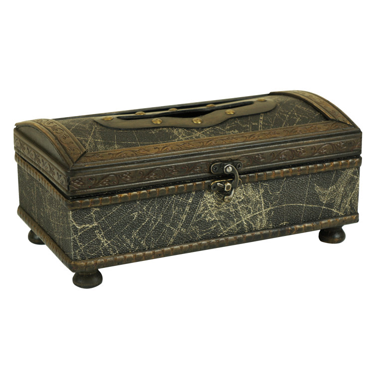 Astoria Grand Tamez World Map Tissue Box & Reviews - Wayfair Canada