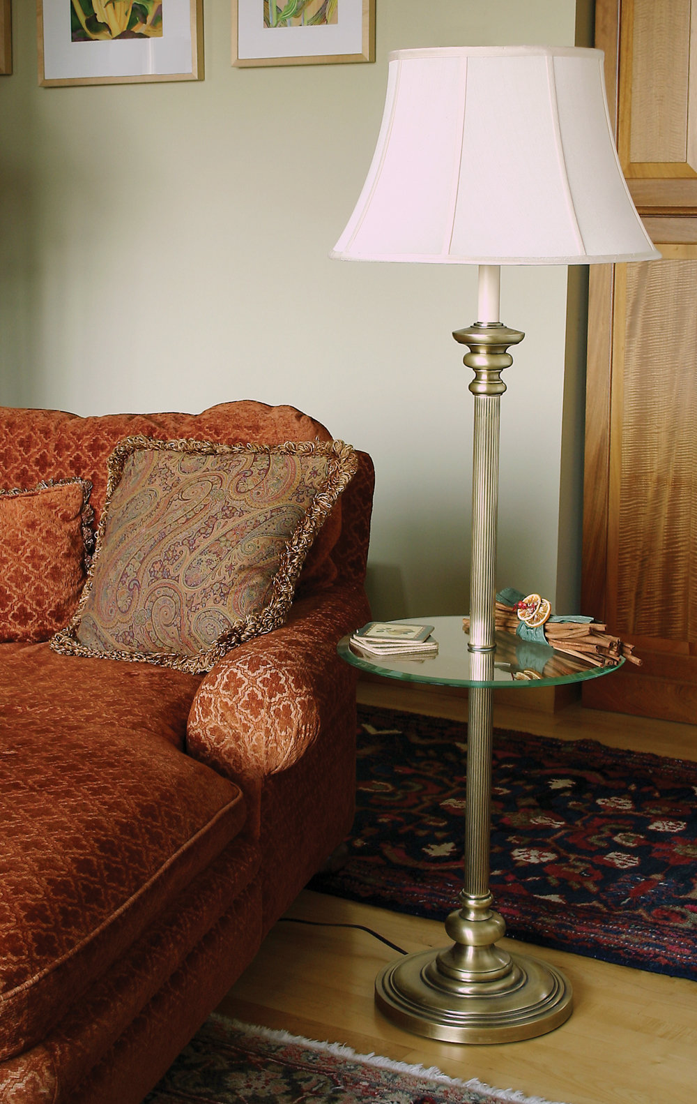 Darby Home Co Ashton 55.75" Tray Table Floor Lamp & Reviews | Wayfair