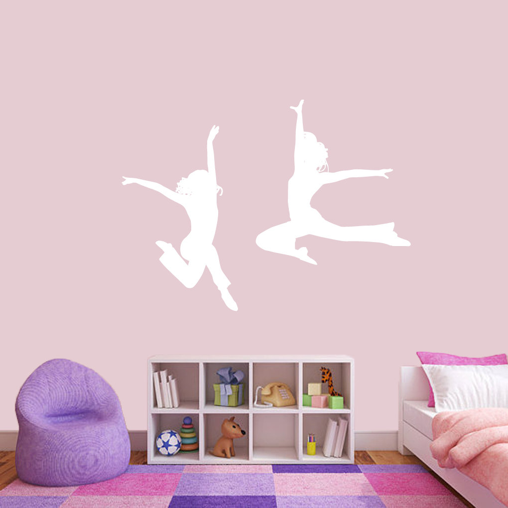 SweetumsWallDecals 2 Piece Dancer Wall Decal Set | Wayfair