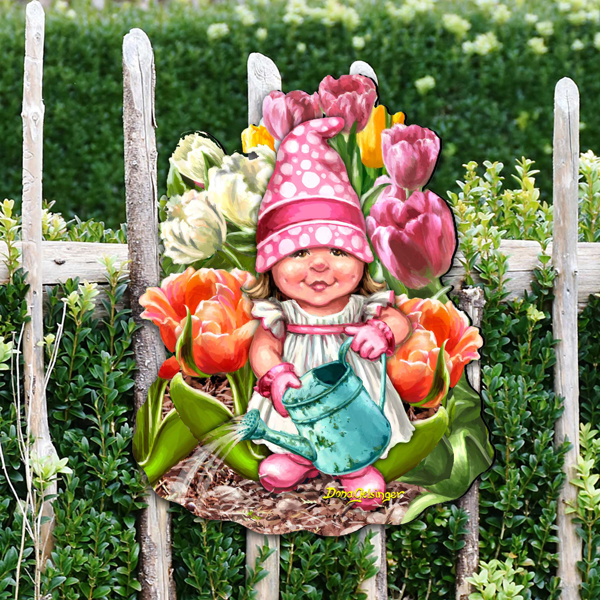 Trinx Spring Blossom Dwarf Wall Decor | Wayfair