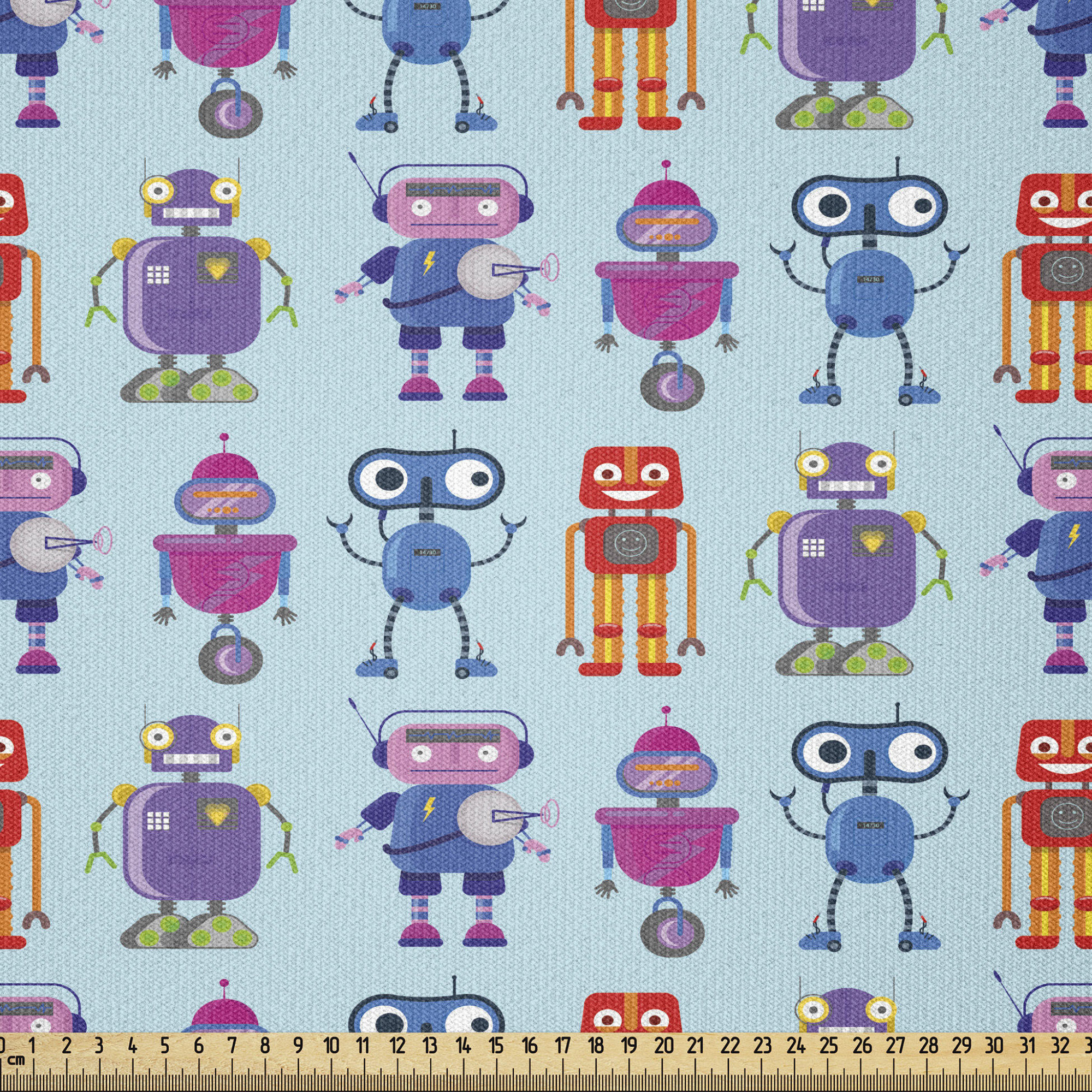 East Urban Home Alien Fabric By The Yard, Repeating Print Of Colorful ...