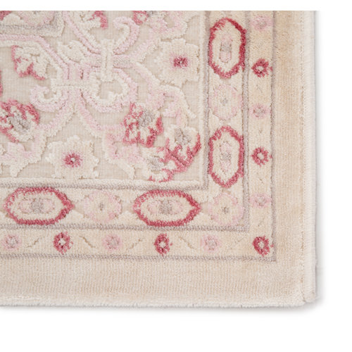 Kelly Clarkson Home Ashley Pink/Cream Rug & Reviews | Wayfair