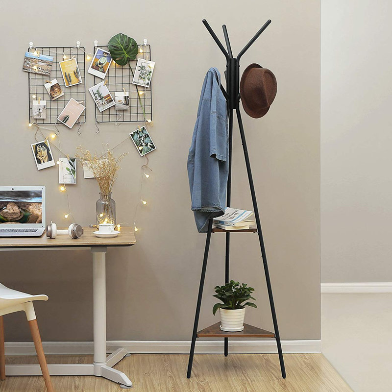 17 Stories Lakwanzaa Freestanding - Hook Coat Rack & Reviews | Wayfair