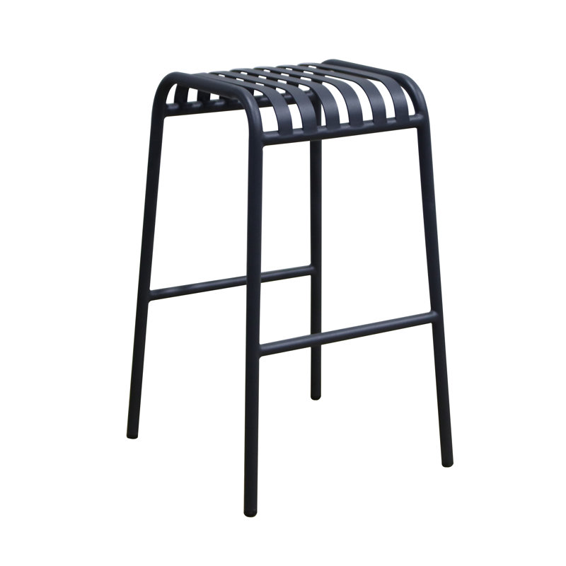 AllModern Abra Metal Outdoor 29.7'' Bar Stool | Wayfair