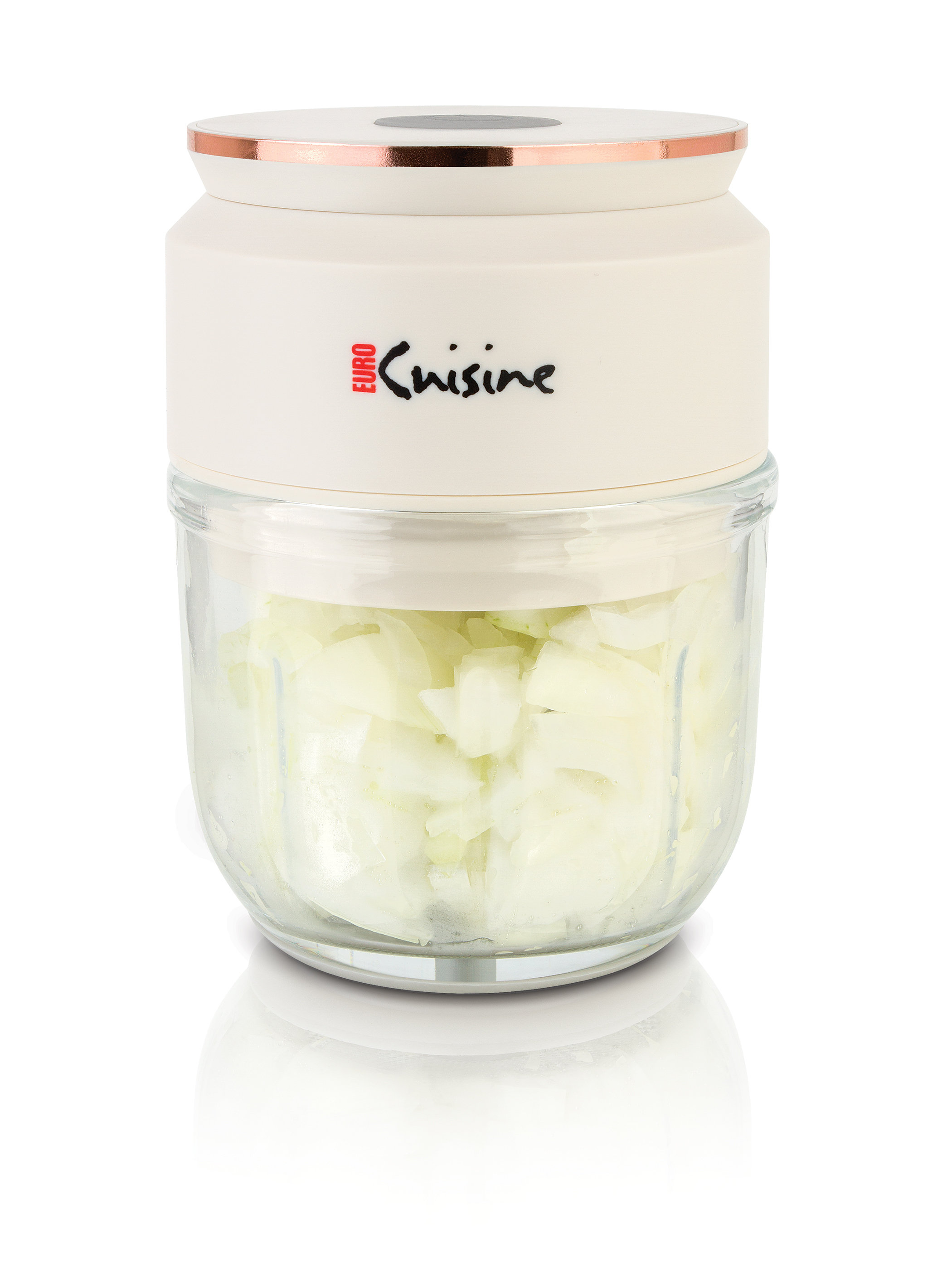 Euro Cuisine Mini Cordless / Rechargeable Chopper With Usb Cord & Glass ...