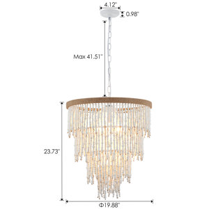 Dakota Fields Carragh 4 - Light Dimmable Tiered Chandelier | Wayfair