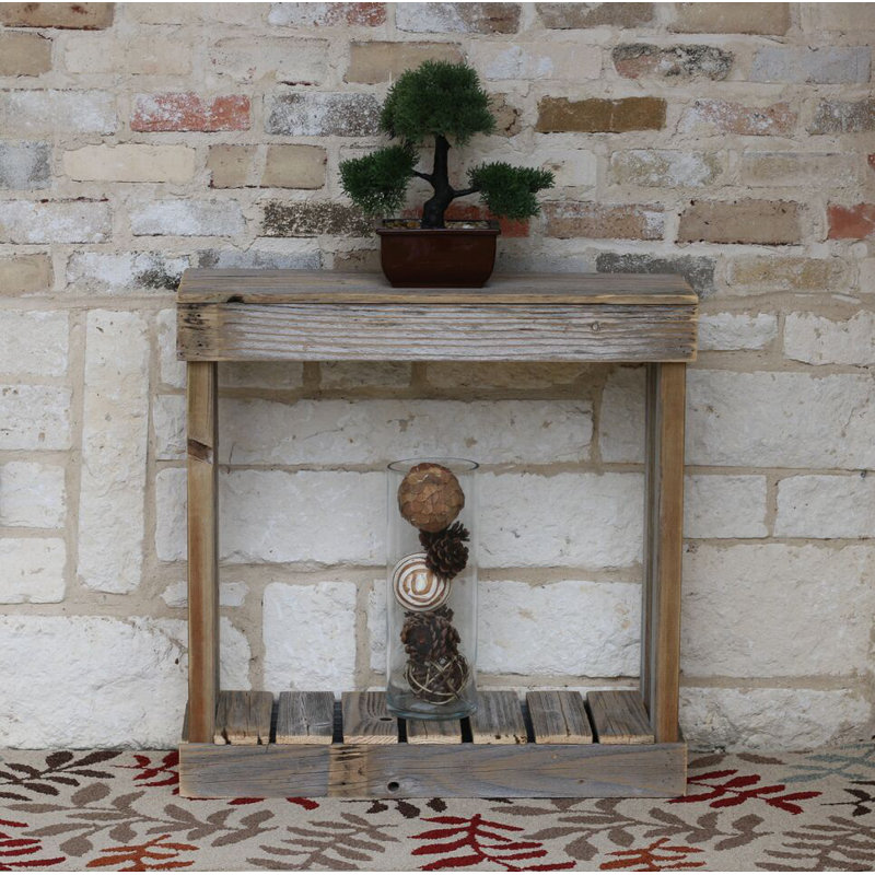 Millwood Pines Coker 30'' Solid Wood Console Table & Reviews | Wayfair
