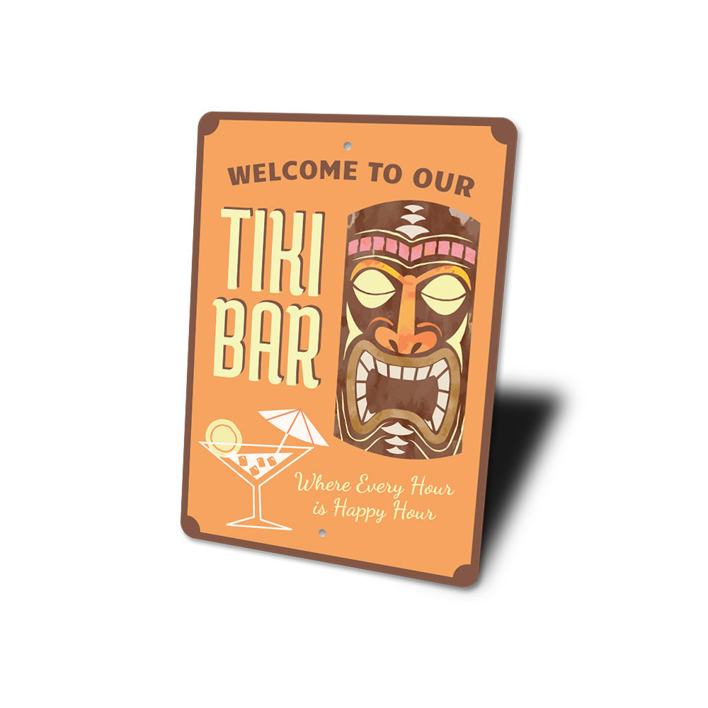 Lizton Sign Shop, Inc Welcome Tiki Bar Aluminum Sign | Wayfair Lizton Sign Shop, Inc Welcome Tiki Bar Aluminum Sign | Wayfair