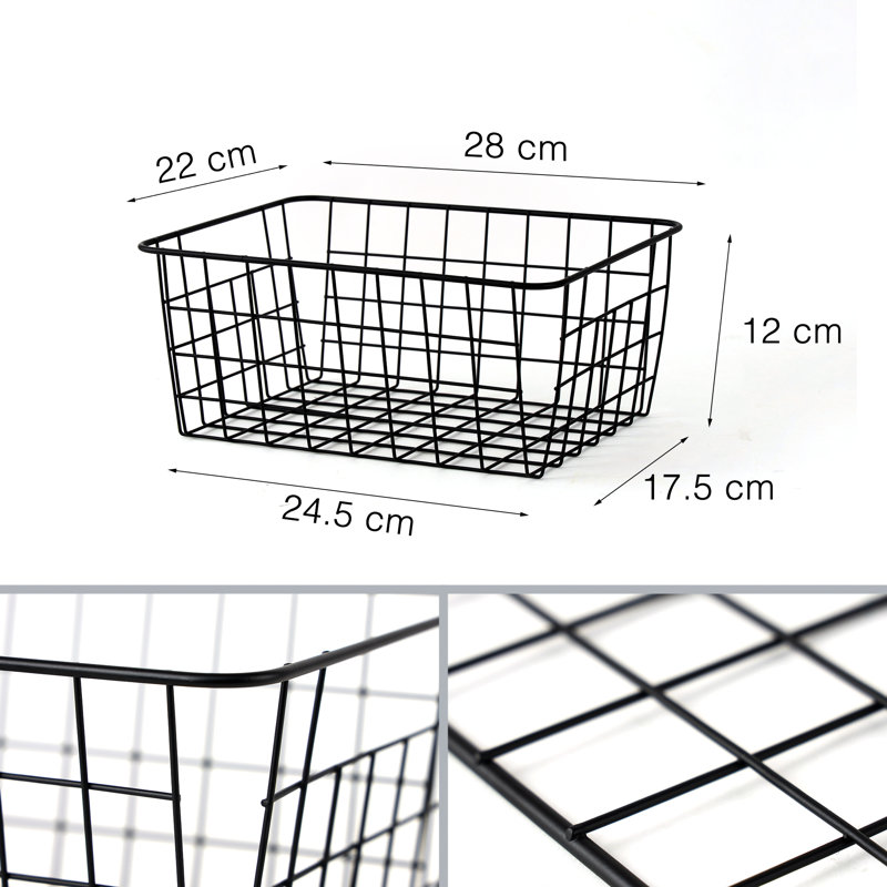 17 Stories Metal/Wire Cube & Reviews | Wayfair