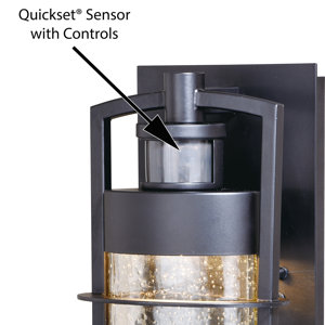 Wade Logan® Alanson Steel LED Wall Light & Reviews | Wayfair