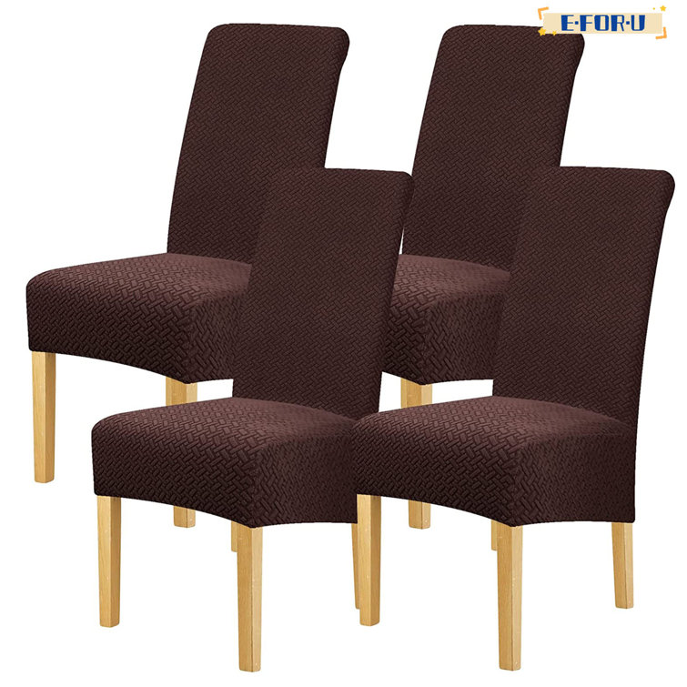 Latitude Run® Box Cushion Dining Chair Slipcover | Wayfair