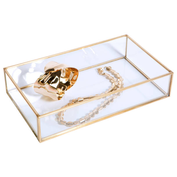 Mercer41 Pindall Glass Memory Box & Reviews | Wayfair