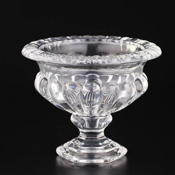 Fleur De Lis Living Glass Hurricane | Wayfair