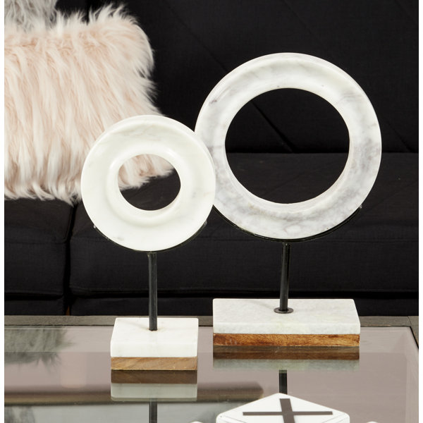 Marble-ring-sculptures | Wayfair