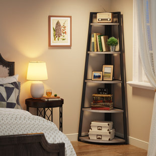 Wayfair | Black Corner Bookcases & Bookshelves You'll Love in 2023