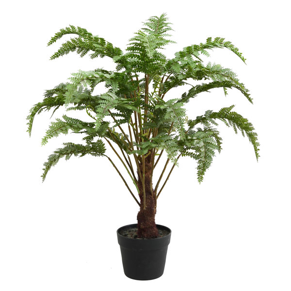 30'' Faux Fern Plant in Pot & Reviews | AllModern