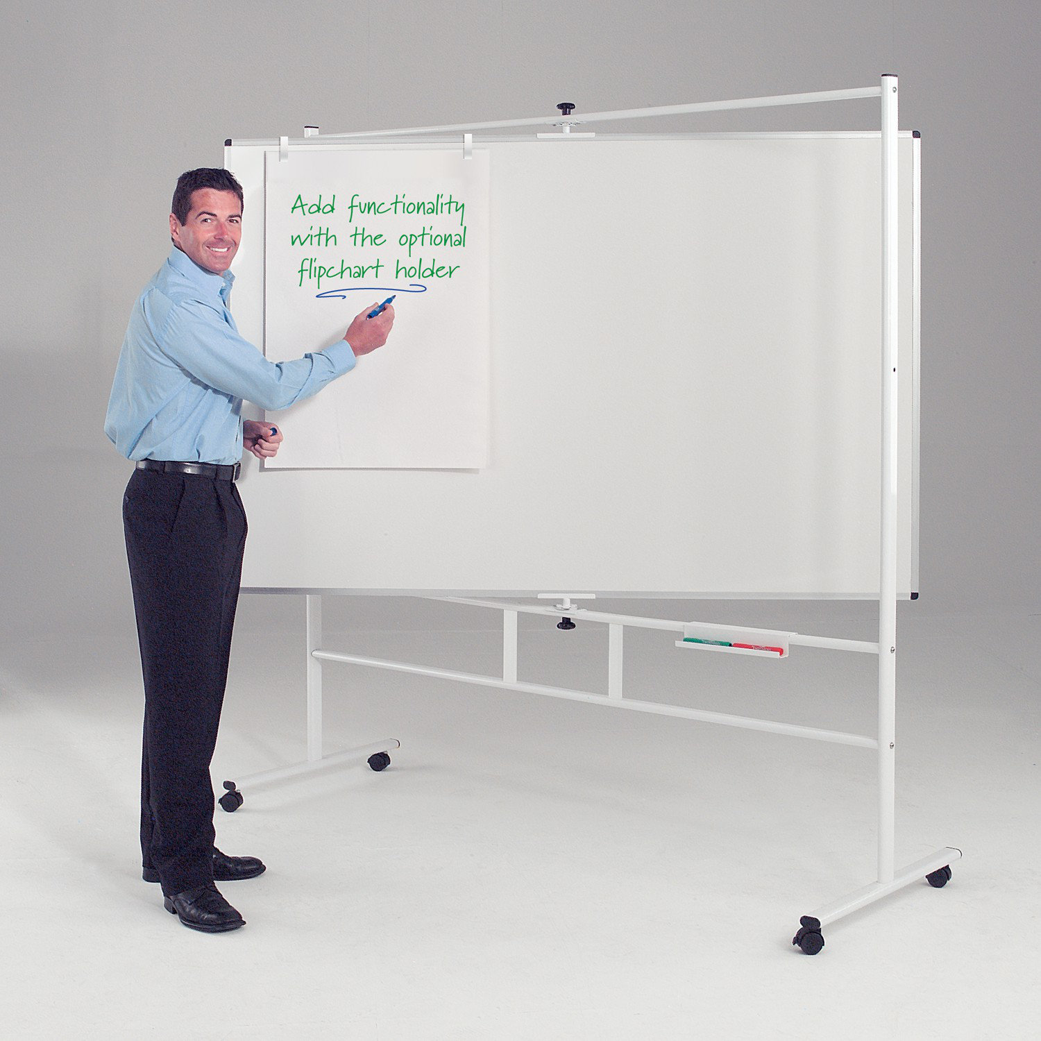 Symple Stuff Free-Standing Whiteboard | Wayfair.co.uk