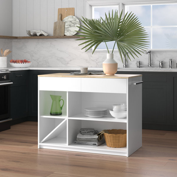 Sand & Stable Witney 47.5'' Wide Kitchen Island & Reviews | Wayfair