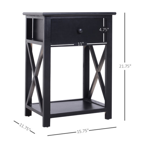 Charlton Home® Dane End Table & Reviews | Wayfair