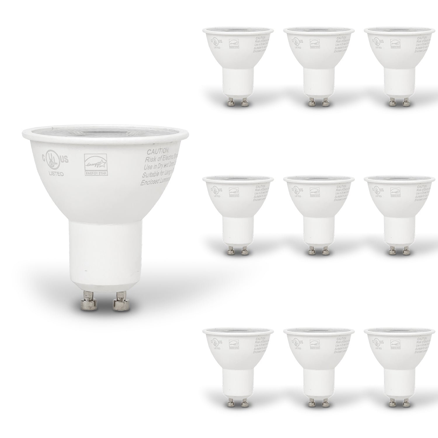 QPLUS 50 Watt Equivalent MR16 GU10/Bi-pin Dimmable LED Bulb | Wayfair