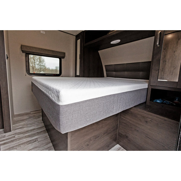 Camper Sleep 12" Plush Graphite Infused Memory Foam Mattress Travel Bed ...