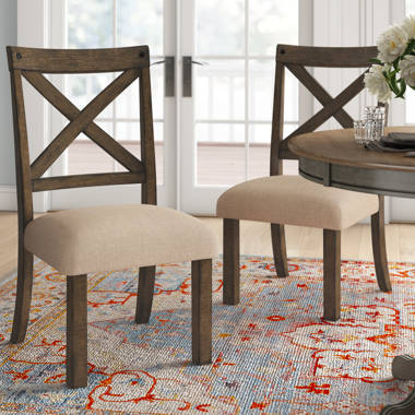 AA Importing Cross Back Side Chair | Wayfair