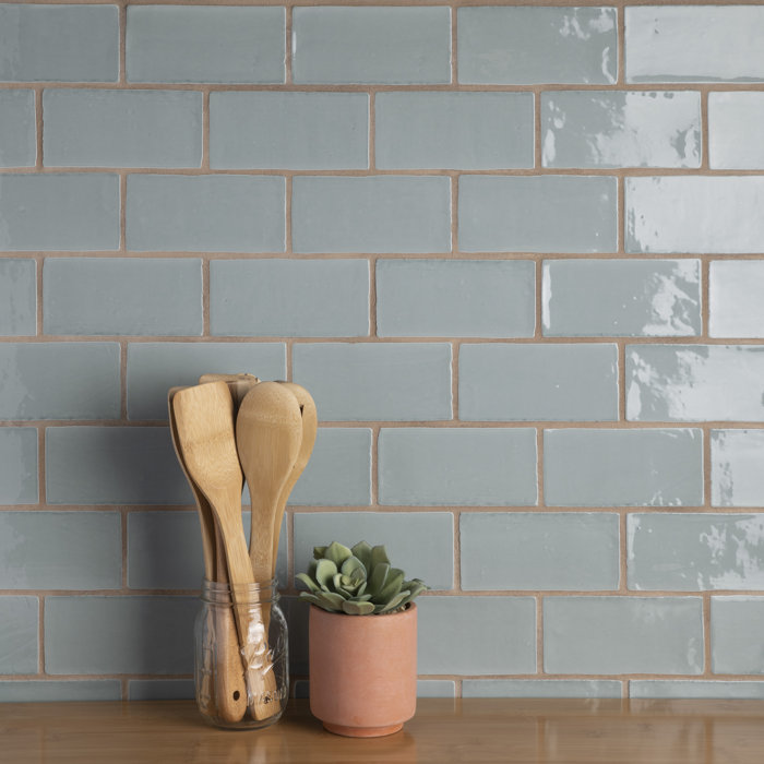 Merola Tile Chester 3" x 6" Ceramic Subway Wall Tile & Reviews | Wayfair