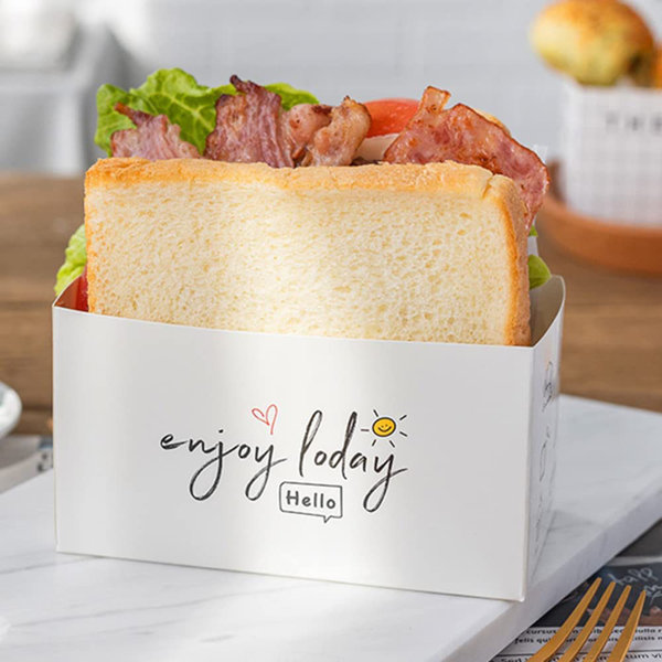 Delman Sandwich Take Out Boxes Paper Sandwich Cake Box Take Out Food ...