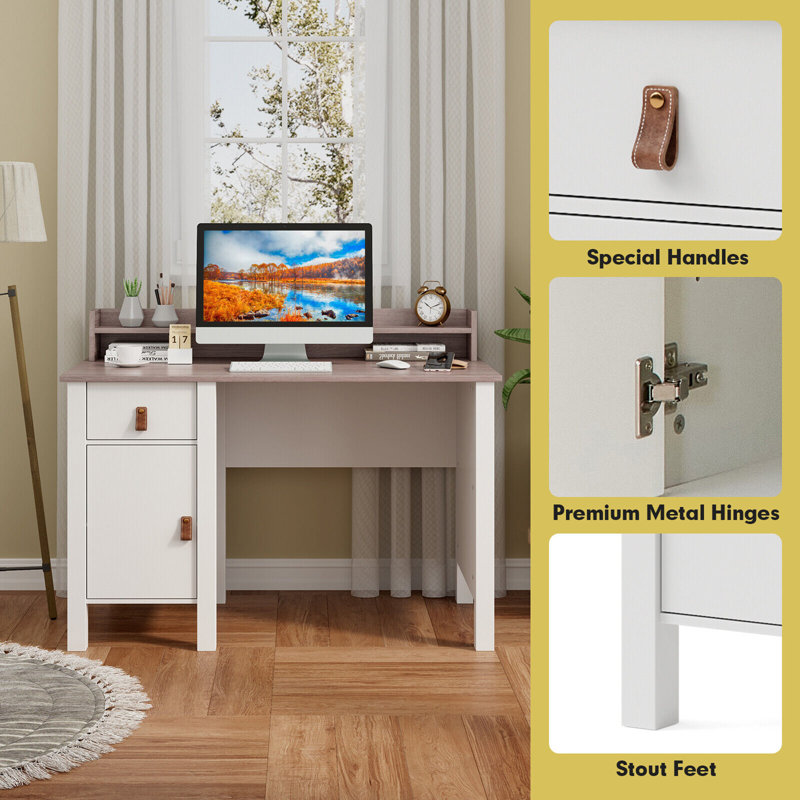 Winston Porter Deian 48'' Desk | Wayfair