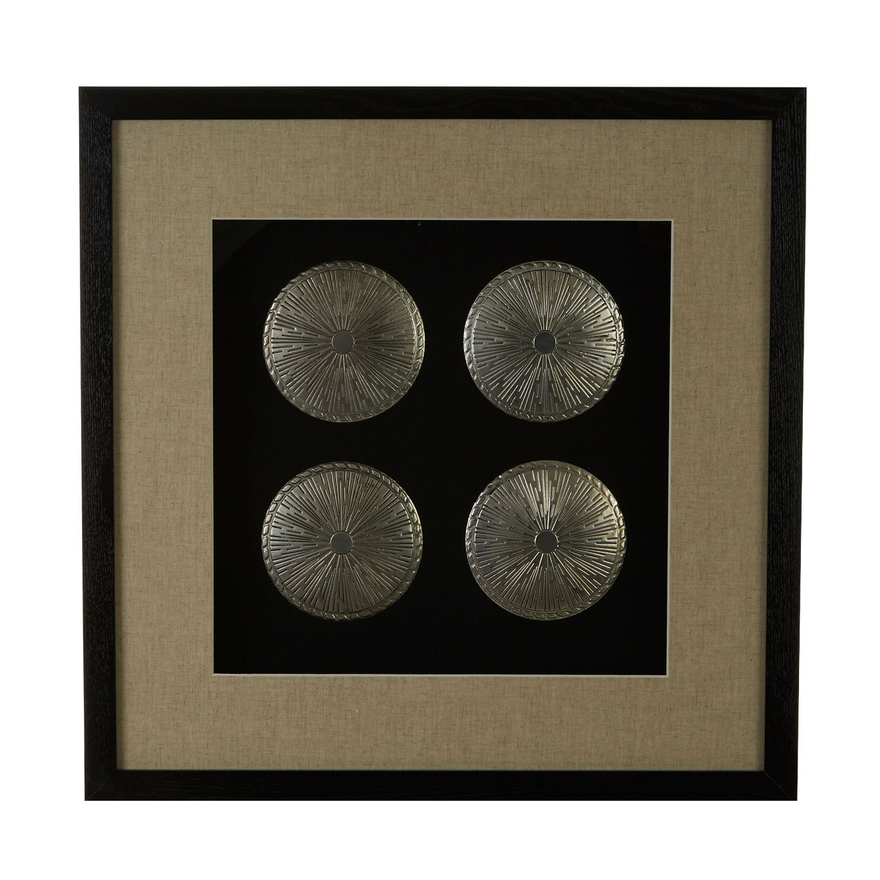 Symple Stuff Framed Disc Wall Décor | Wayfair.co.uk