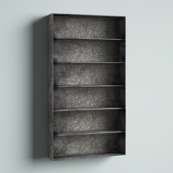 Steelside™ Madison 6 Piece Metal Tiered Shelf & Reviews | Wayfair