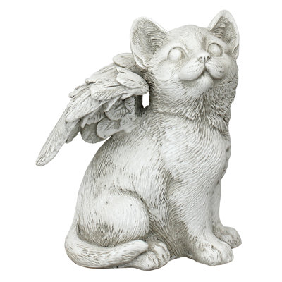 Design Toscano Cat Pet Memorials Loving Friend Statue & Reviews | Wayfair
