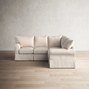 Birch Lane™ Putney 94" Wide Symmetrical Down Cushion Corner Sectional ...