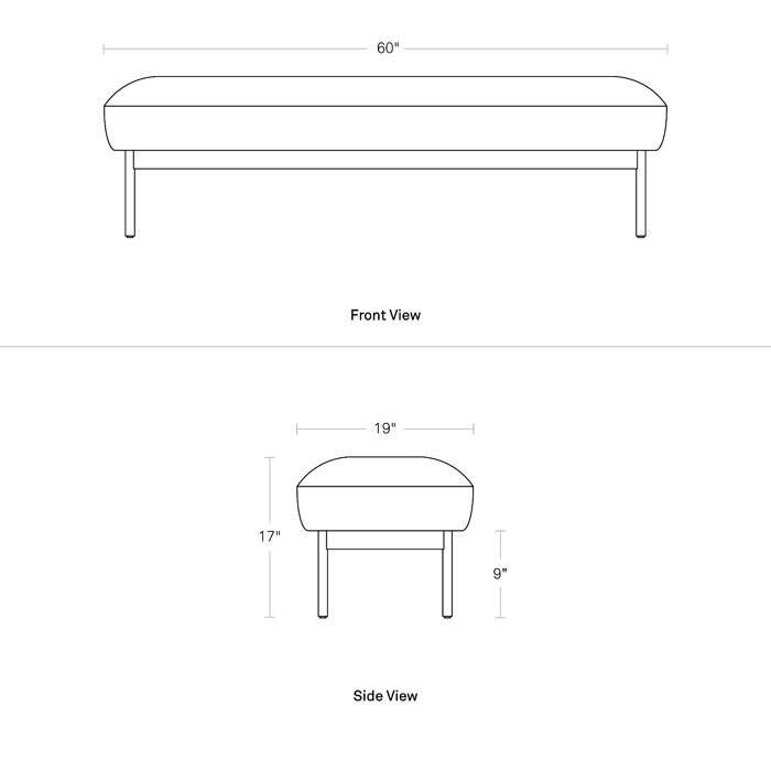 Puff Puff Bench & Reviews | AllModern