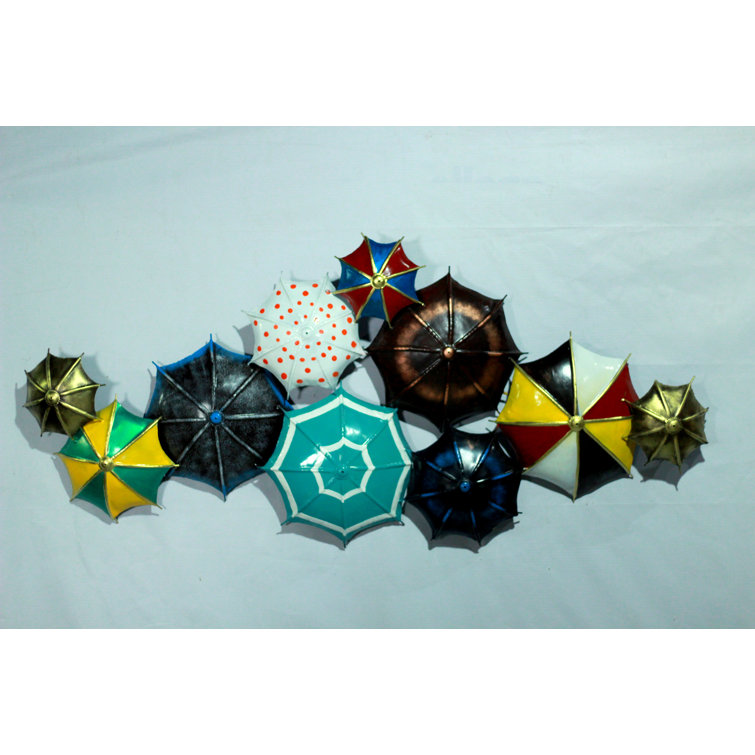 Bloomsbury Market Umbrella Panel Wall Décor | Wayfair.co.uk