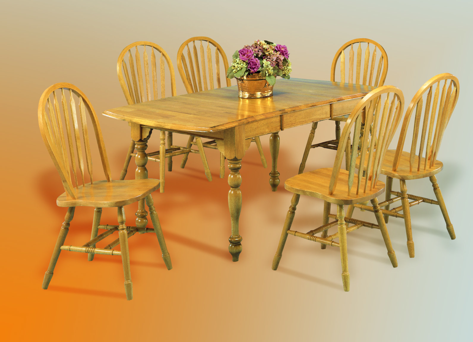 One Allium Way® Azizi 6 - Person Solid Wood Dining Set & Reviews | Wayfair