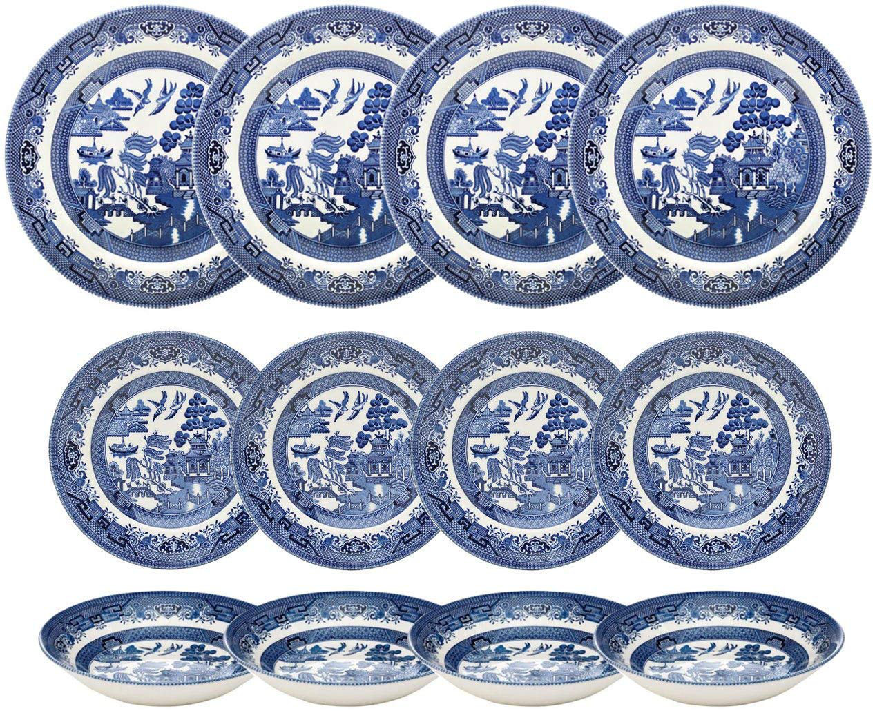 Churchill Earthenware Dinnerware - Set of 12 & Reviews | Wayfair