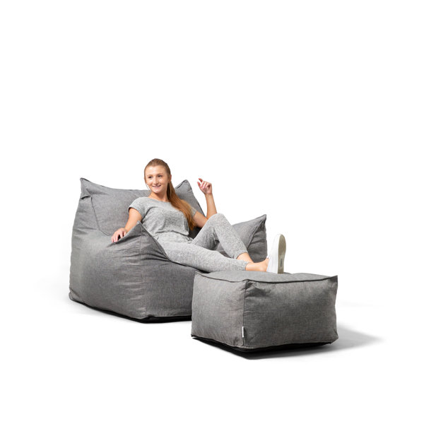 Comfort Research Upholstered Pouf | Wayfair