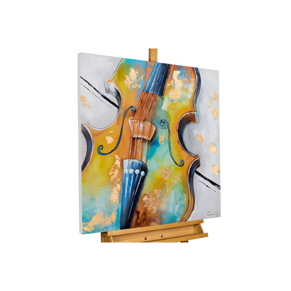 KUNSTLOFT Vanishing Point - Wrapped Canvas Painting | Wayfair.co.uk