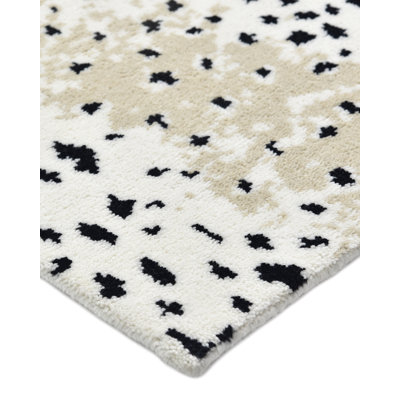 Solo Rugs Hand-Knotted Animal Print Area Rug in Ivory & Reviews | Perigold