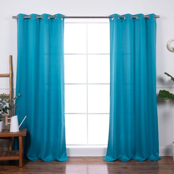 Latitude Run® Analese Outdoor Grommet Curtain & Reviews | Wayfair