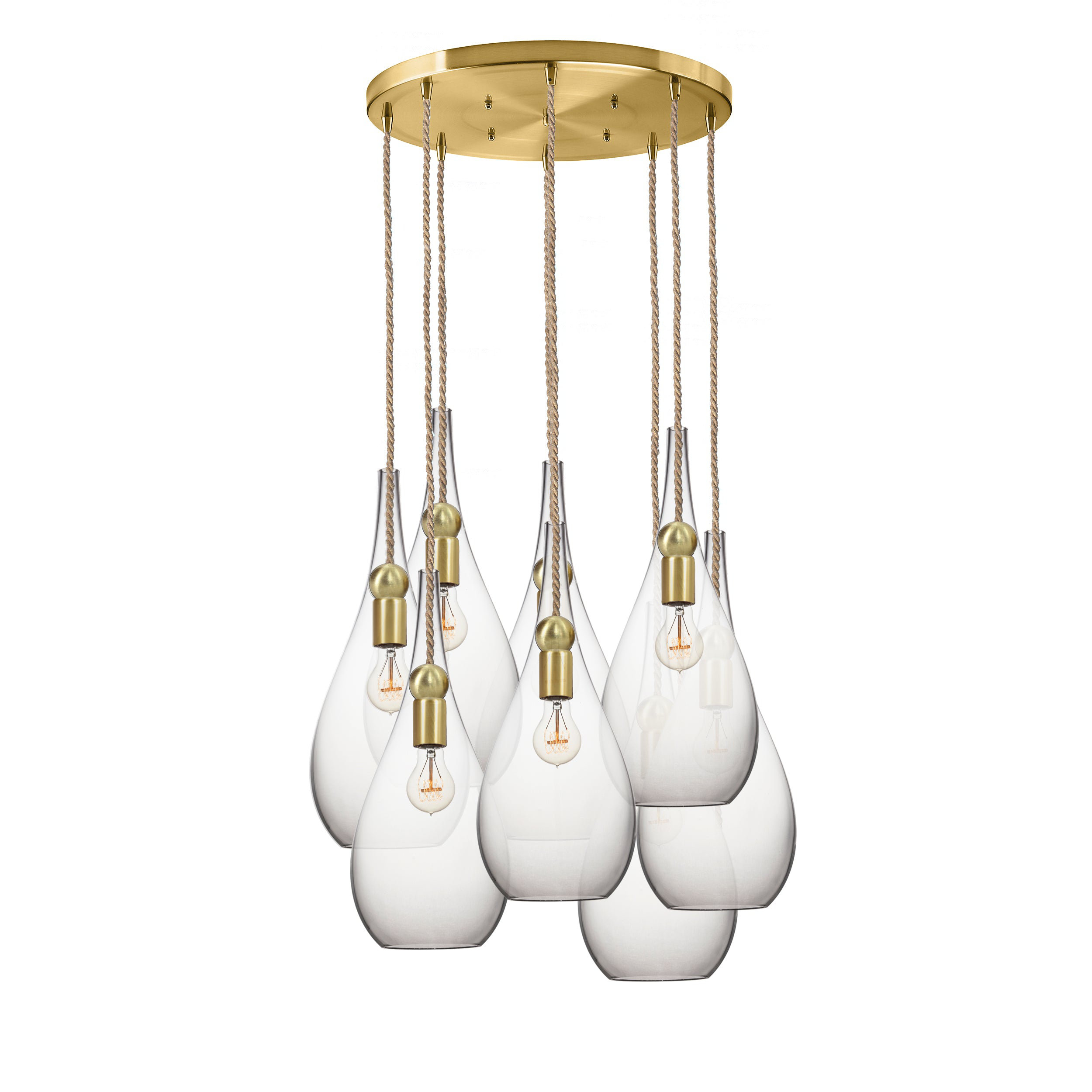 Hammers and Heels Earth 8 - Light Dimmable Globe Chandelier | Wayfair
