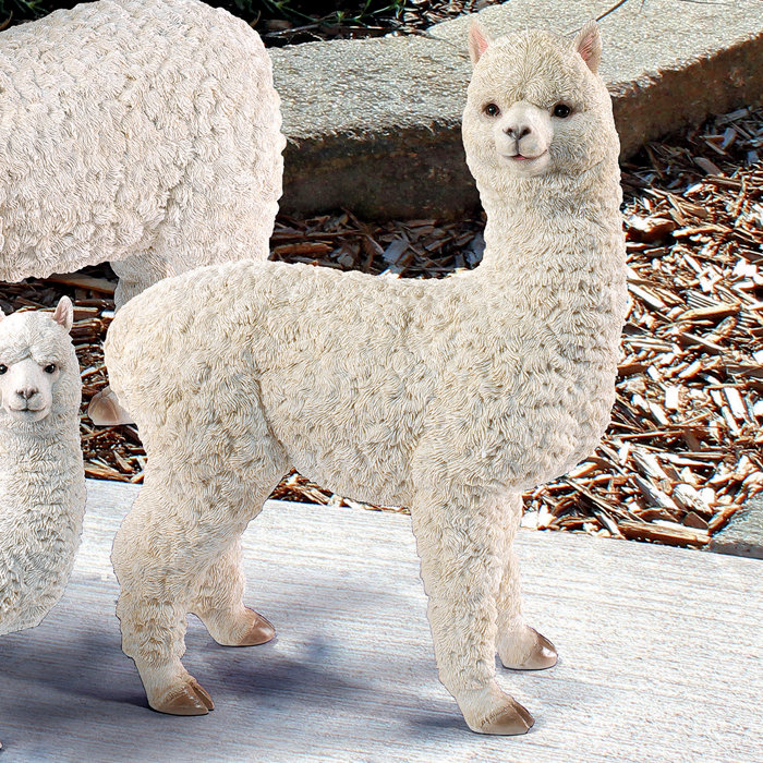 Design Toscano Alpacalypse of Alpaca Garden Statue & Reviews | Wayfair