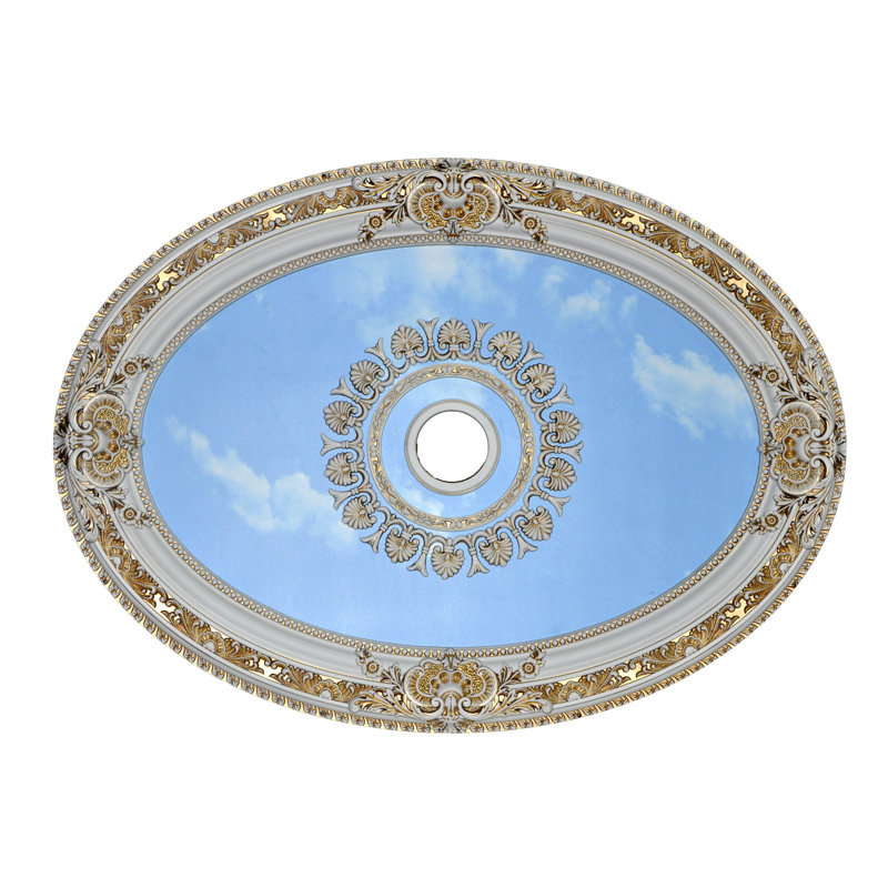 Artistry Lighting Oval Ceiling Medallion | Wayfair