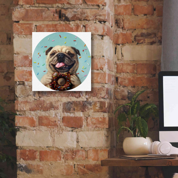 Red Barrel Studio® Epic Graffiti 'Pugalicious No. 2' By Lucia Heffern ...