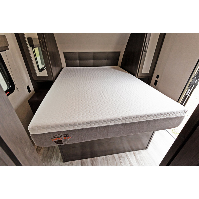 Camper Sleep 12" Plush Graphite Infused Memory Foam Mattress Travel Bed ...