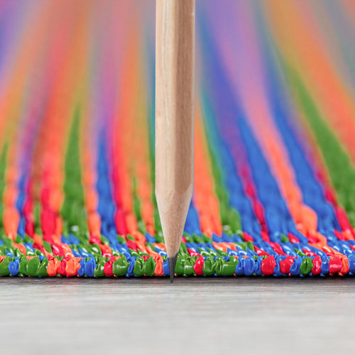 Sol 72 Outdoor™ Acklin Plastic Red Indoor/Outdoor Rug & Reviews | Wayfair