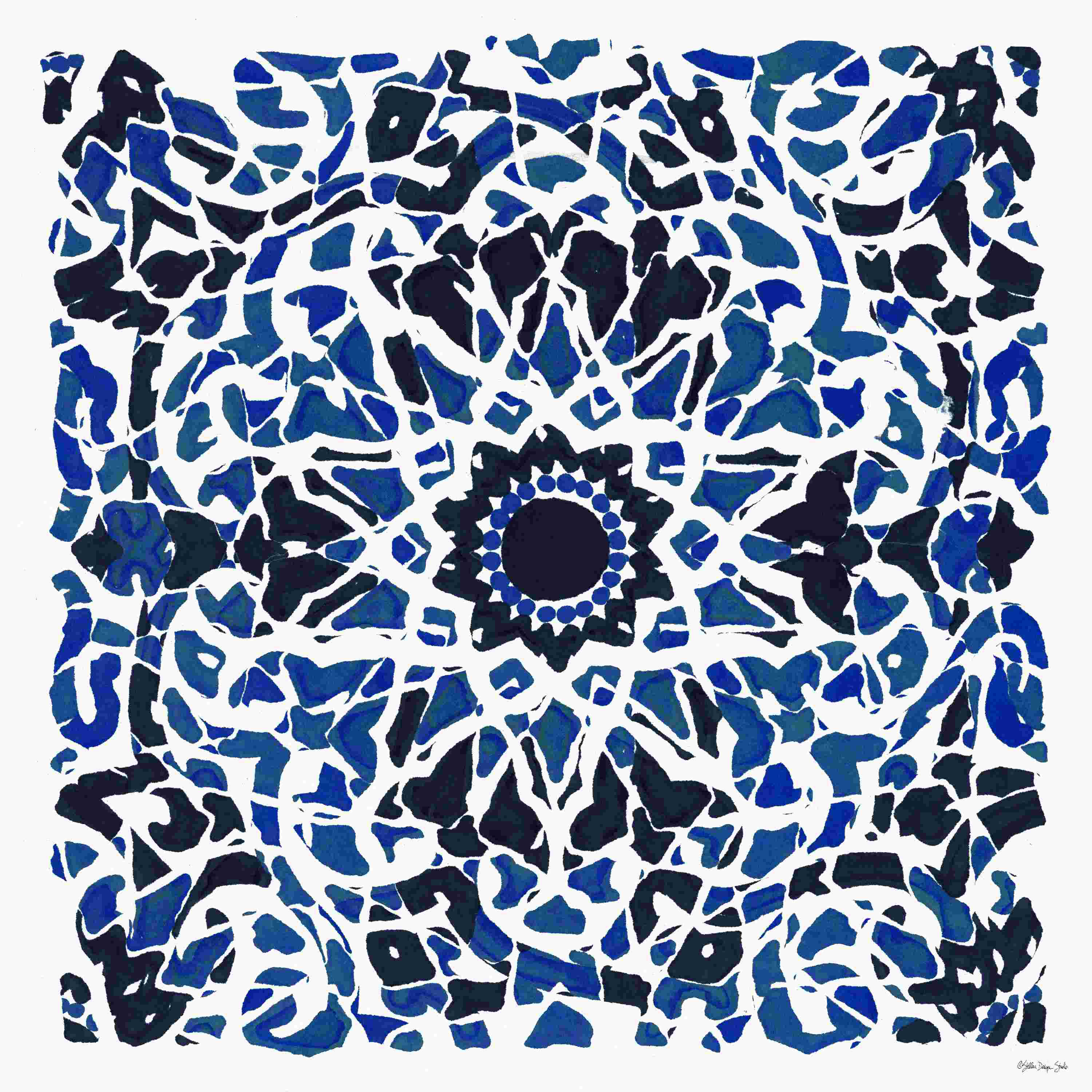 Bungalow Rose Global Pattern I by Stellar Design Studio - Print | Wayfair