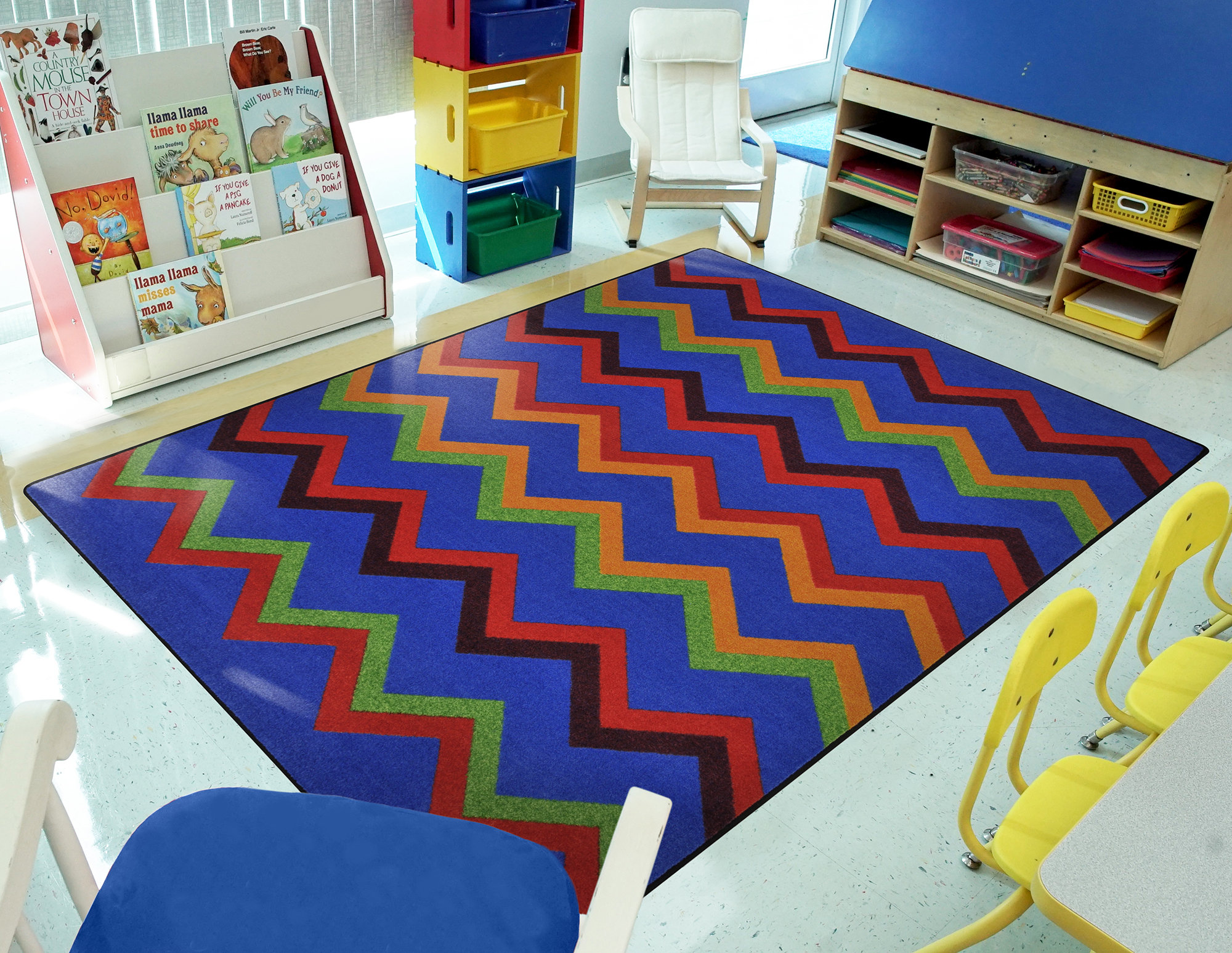 Joy Carpets Sonic© Performance Primary Rug | Wayfair